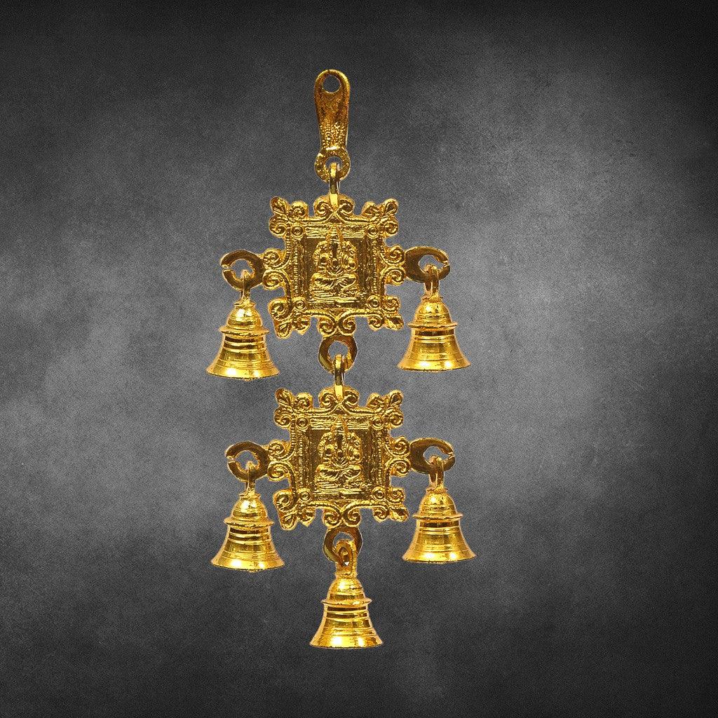 Ganesha Two Step Bell 10.4" – mantra gold coatings